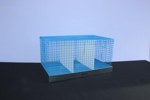 BR2408PC Rabbit Carrier 3 Hole Powder Coated - 18" x 30" x 16" H ...