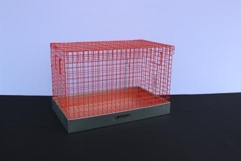 BR2414PC Rabbit Carrier 1 Hole Powder Coated 14" x 24" x 16" Hig ...